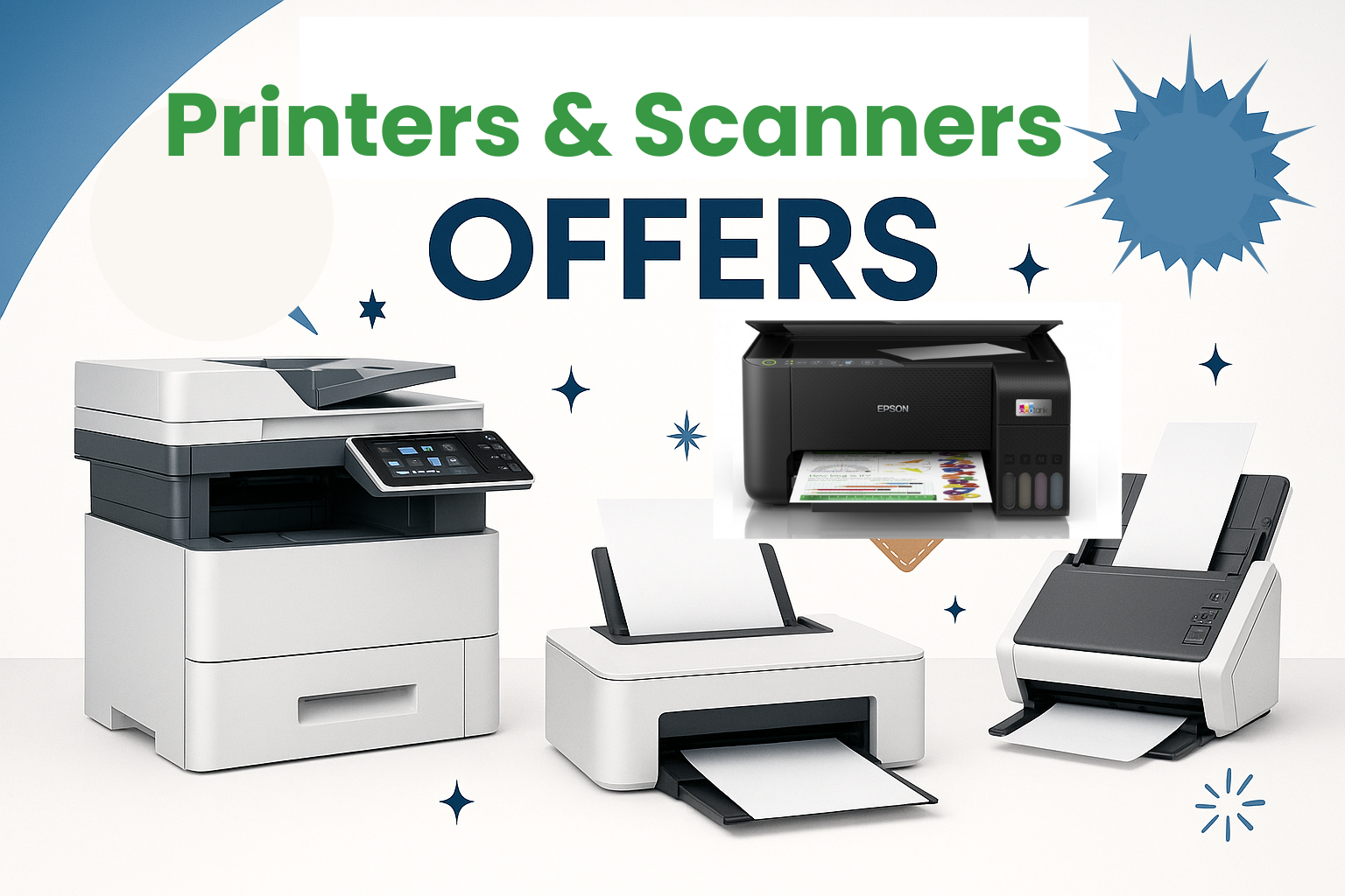 Offers on Printers, Copiers and Scanners – TexMax Qatar