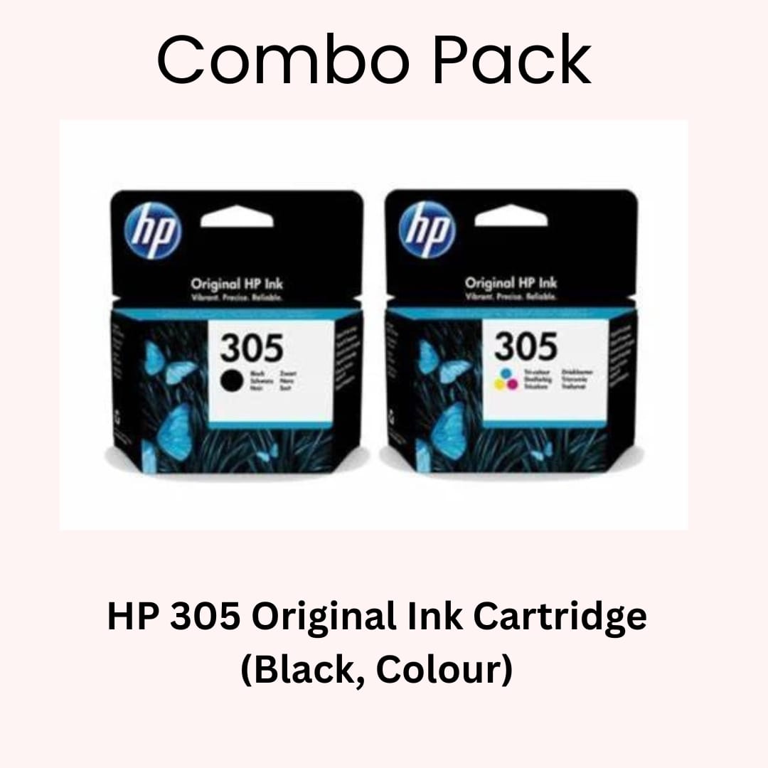 Combo Pack: HP 305 Original Ink Cartridge – TexMax Qatar