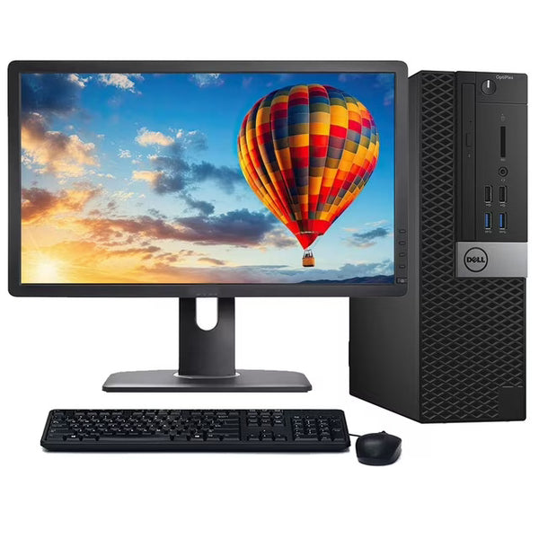 Dell Optiplex 7040 SFF i7 with Dell 22" Monitor- Full Set Desktop Comp ...